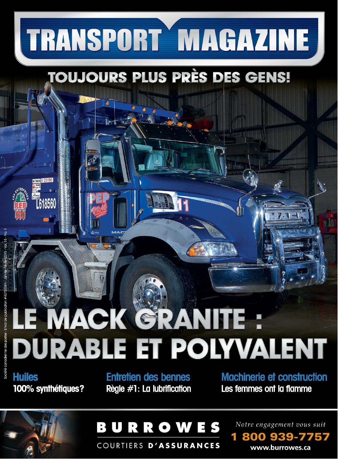 Transport Magazine 2015 | Bernard Gauthier